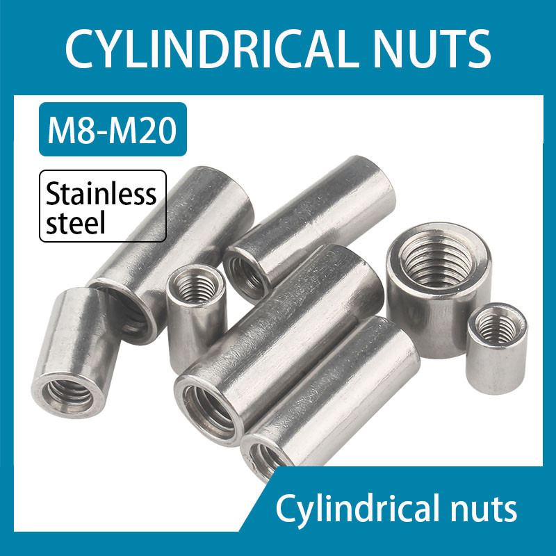 [Quick Shipment] SUS304 Stainless Steel Connection Screw Rod Joint Nut ...