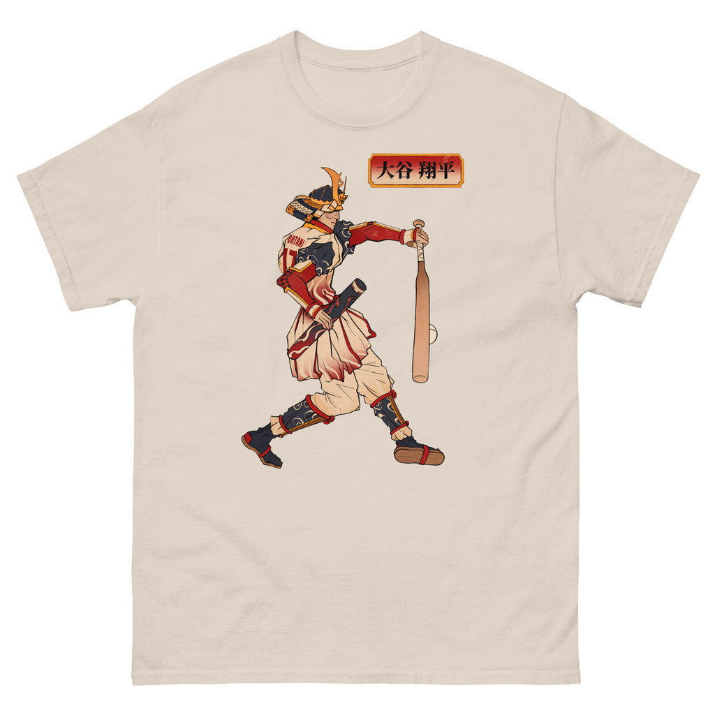 Shohei Ohtani “Samurai” Traditional Art Japanese T-Shirt | Shopee ...