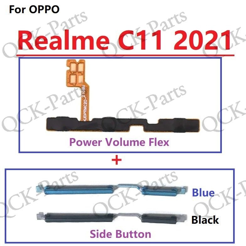 Power ON OFF Volume button Flex For OPPO Realme C11 2021 Replacement ...