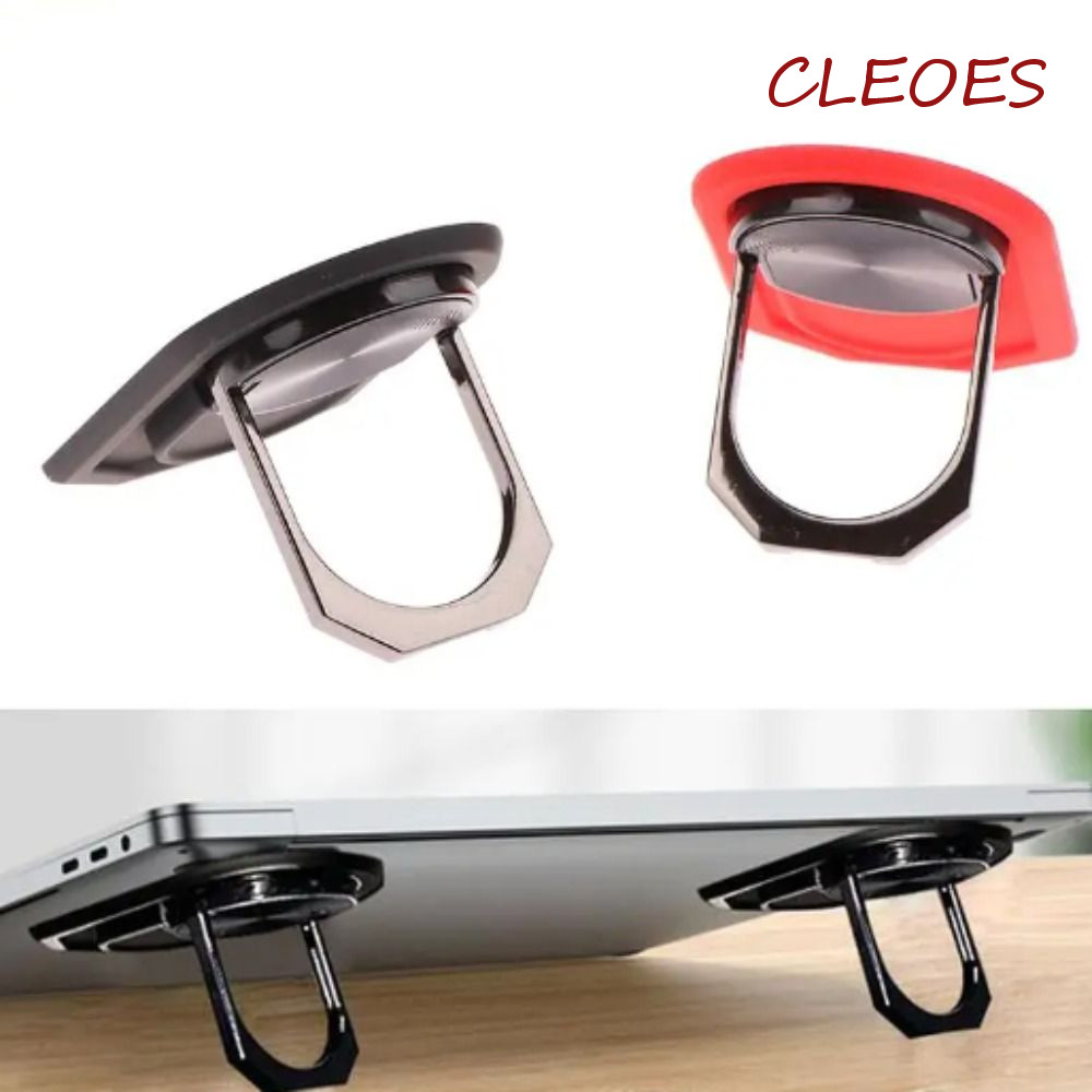CLEOES Mini Foldable Laptop Stand, Self-Adhesive Invisible Invisible ...