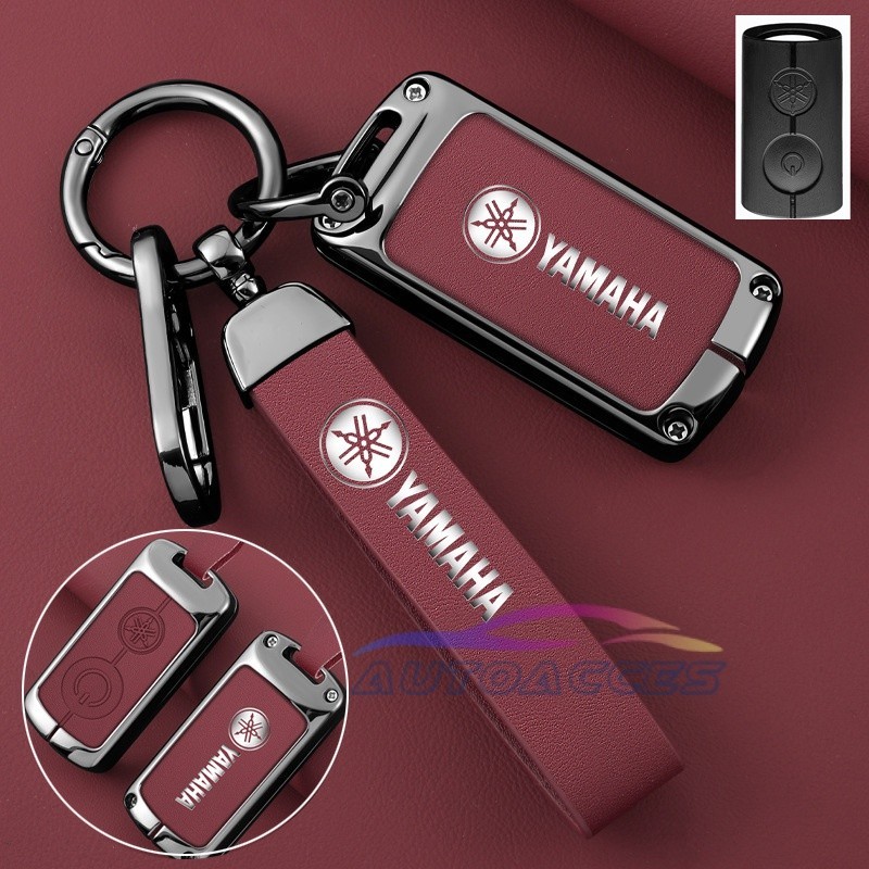 Zinc Alloy Motorcycle Key Case For Yamaha NVX Janus Nozza Grande FreeGo ...