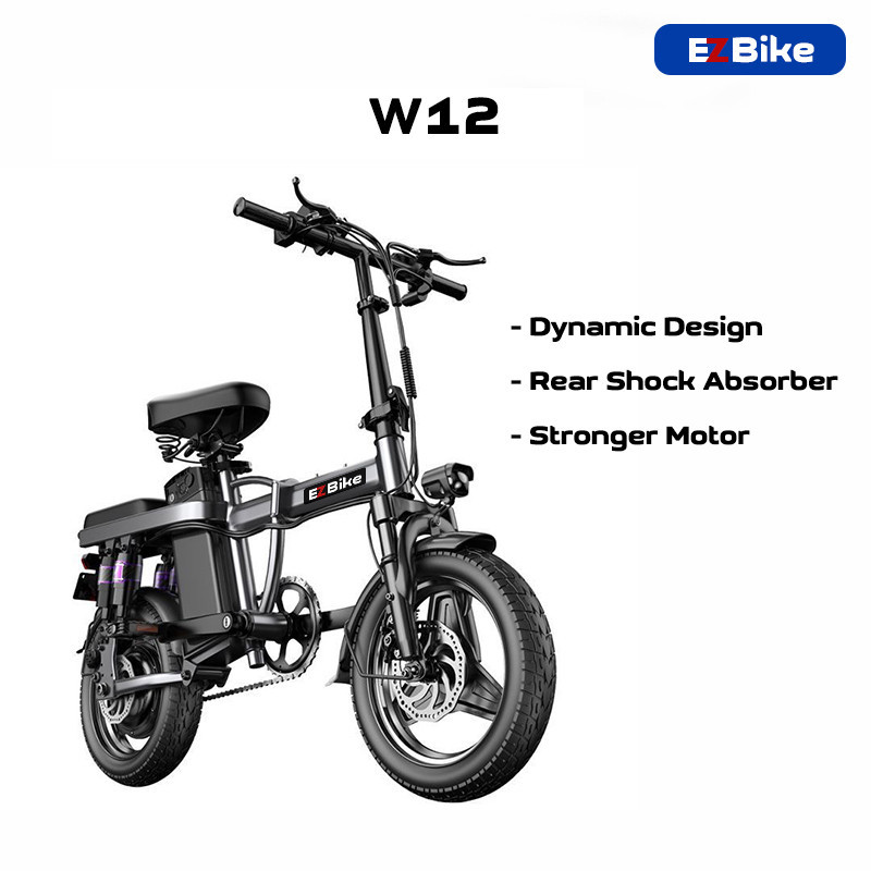 EZBike Folding Lithium Battery E-Bike Electric Bike Bicycle Scooter ...