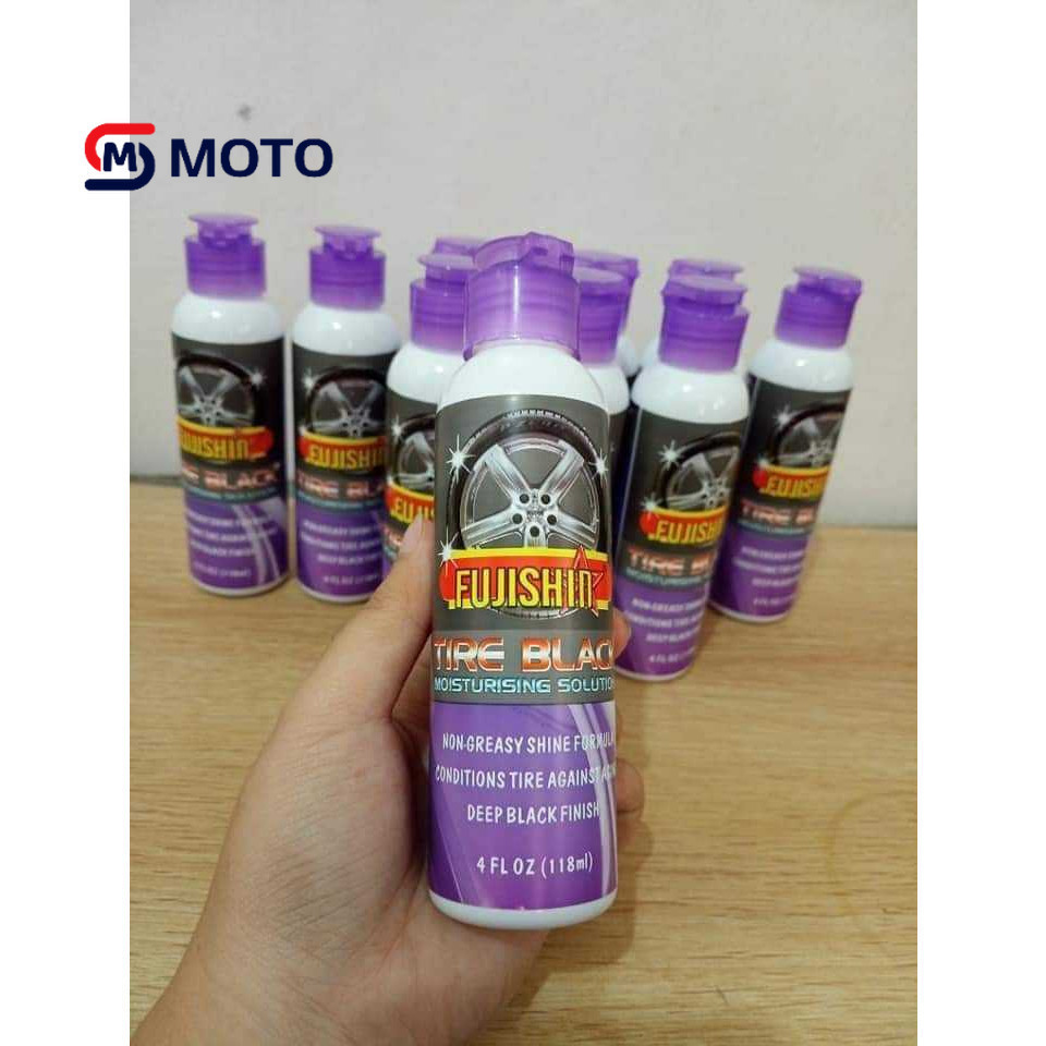 MOTO FUJISHIN TIRE BLACK PASTE MOISTURISING SOLUTION | Shopee Philippines