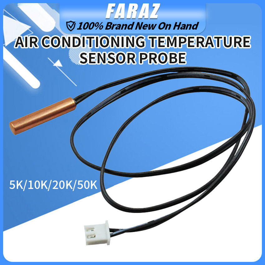 Temperature Sensor For Air Conditioner Copper Head Probe 5K 10K 15K 20K ...
