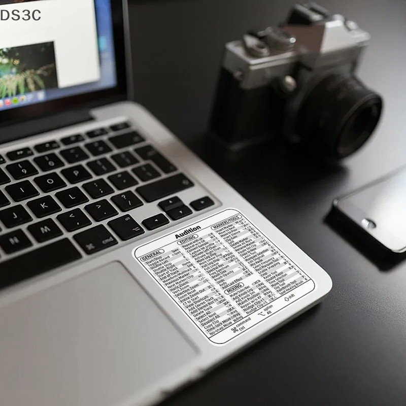 DS3C Reference Keyboard Shortcut Sticker Adhesive For PC Laptop Desktop ...