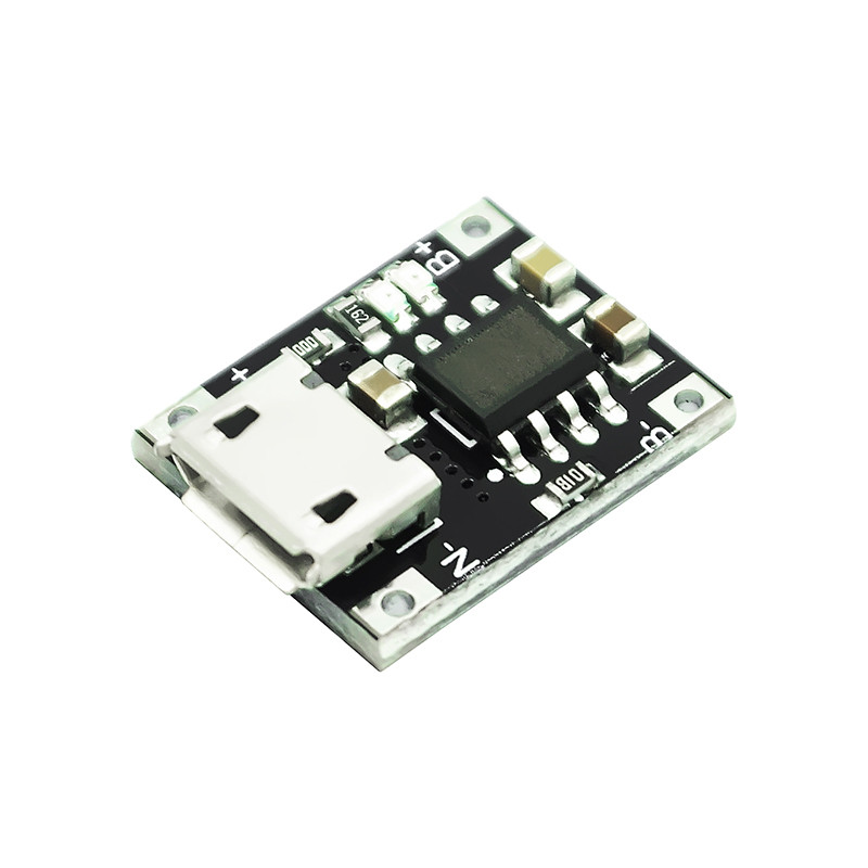 Mini Lithium Battery Charging Module 1A Charging Board 4056 Module 18650 Charger MICRO Interface ...