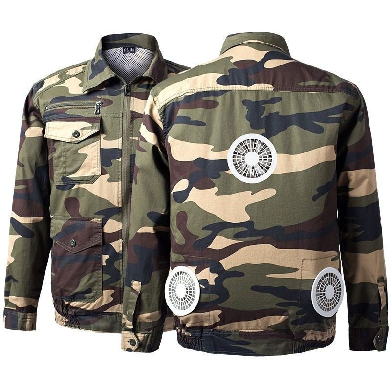 Summer Cooling Air Conditioning Clothes Men's and Women's Clothes with ...