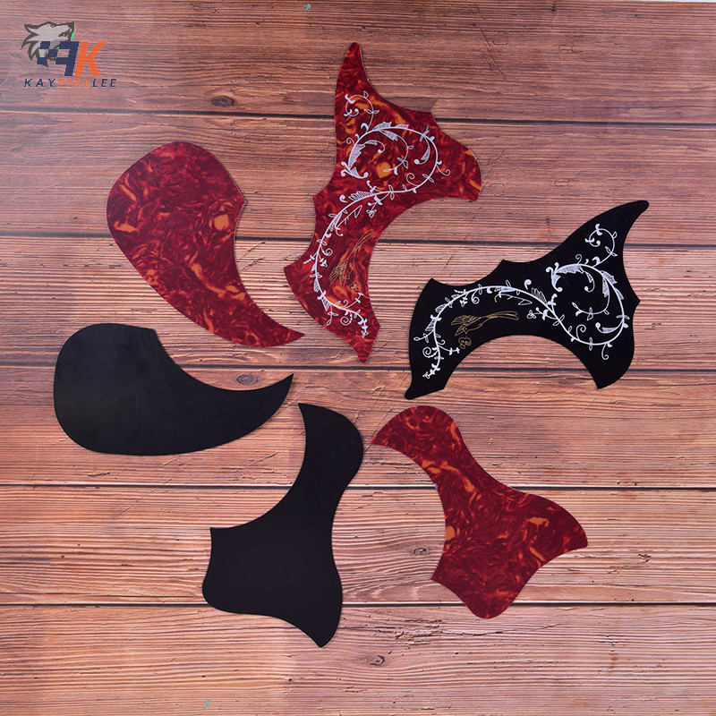 (KFL) Professional Guitar Pickguard Adhesive Pick Guard Sticker For ...