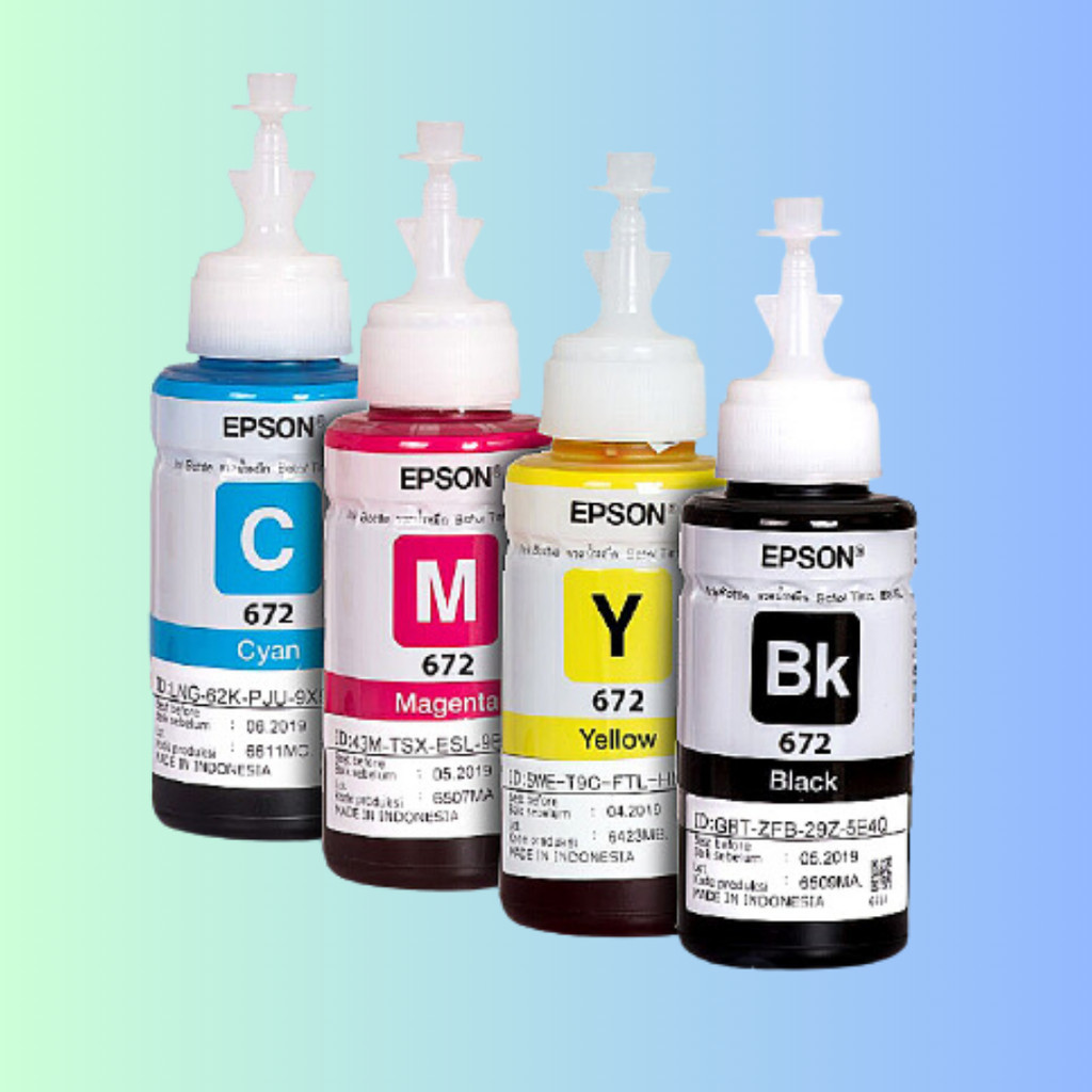EPSON 672 70ML Original Ink (4sets) | Shopee Philippines