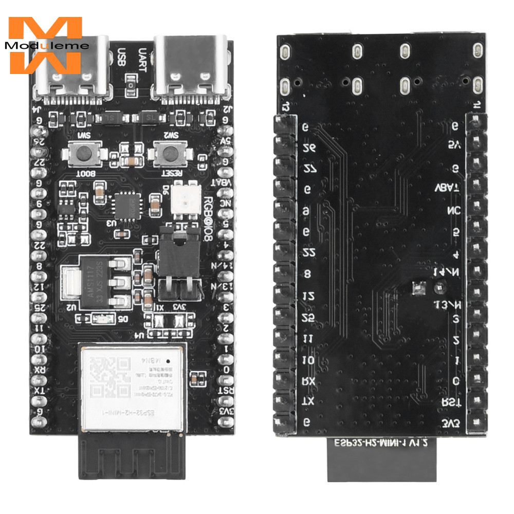 ESP32-H2-DevKitM-1-N4 WIFI BT IoT Development Board Core Board Onboard ESP32-H2-MINI-1 Module ...
