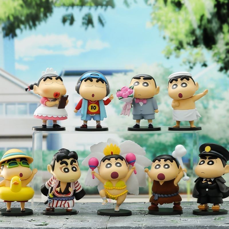 Shin Chan Blind Box Cosplay Series Car Dashboard Decoration Desktop ...