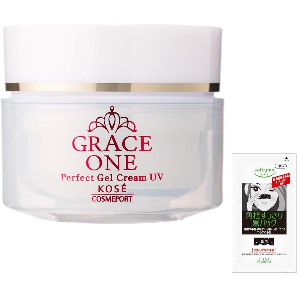 KOSE KOSE Grace One all-in-one concentrated moisture repair gel UV (SPF50+ PA++++) 100g + With 1 ...