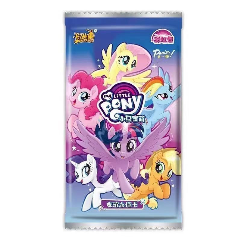 [Ready Stock] My Little Pony Card Second Bomb Rainbow Pack Card Card Youyou Friendship Eternal ...