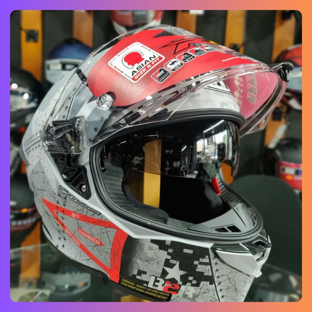 Kyt r2r pro assault matt grey dual visor fullace helmet moto trendz ...