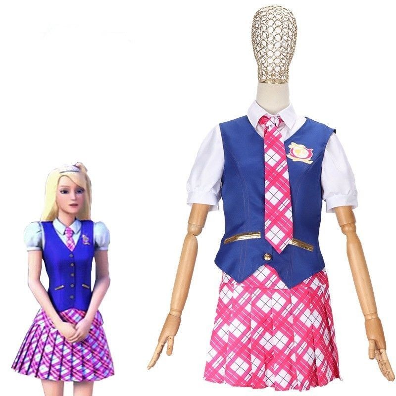 Barbie: Princess Charm School/Delancey Devin Delancey cos Uniform ...