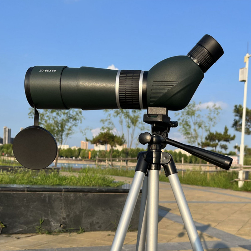 20-60x60 HD Spotting Scope Long Range Spotter Scope With Tripod Outdoor ...