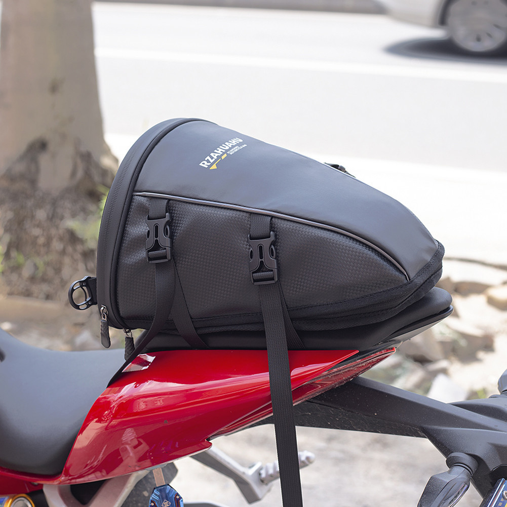 Waterproof Motorcycle Rear Seat Bag Large Capacity Multifunctional ...