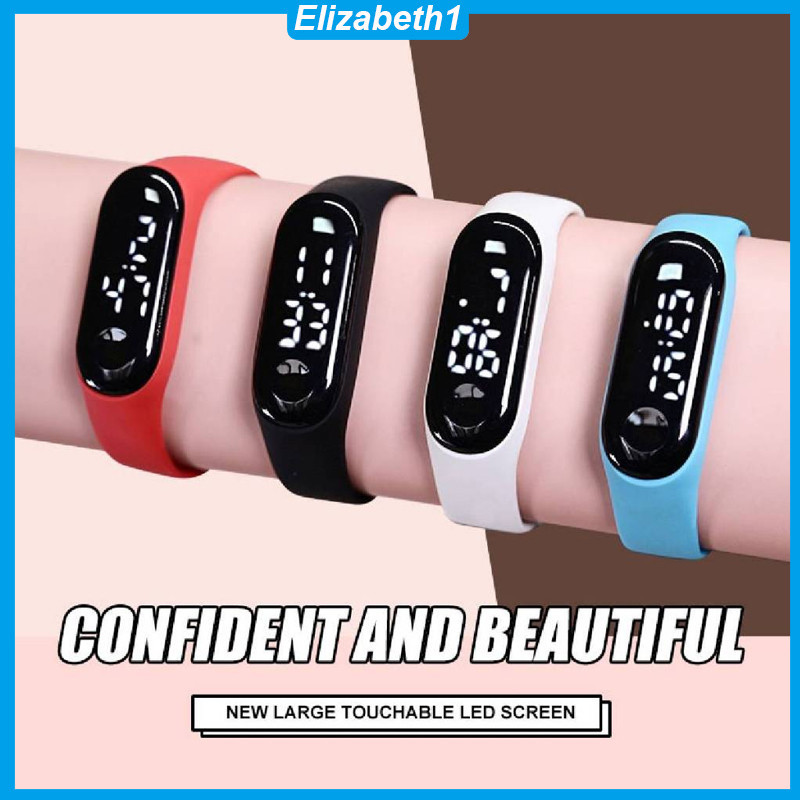 30M waterproof digital touch screen led bracelet watch Luminous ...