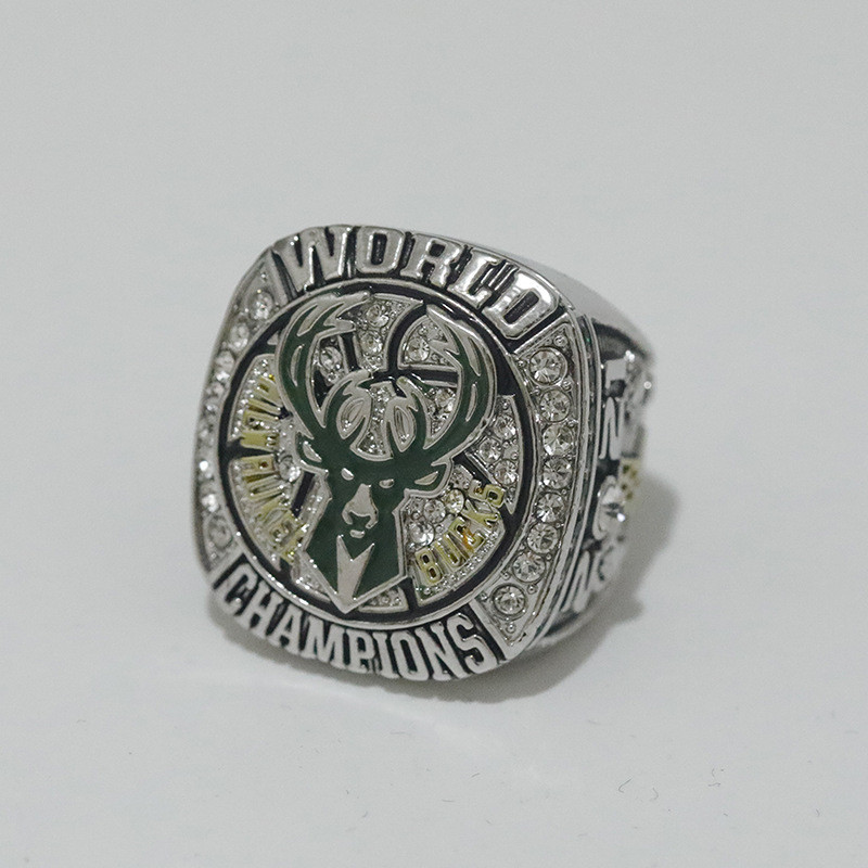 2021 Milwaukee Bucks Championship Ring No. 34 Antetokounmpo MVP Ring ...