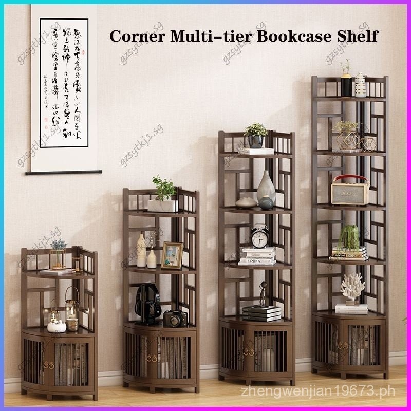 ++Corner Shelf Triangle Corner Shelf Wall Corner Cabinet Living Room ...