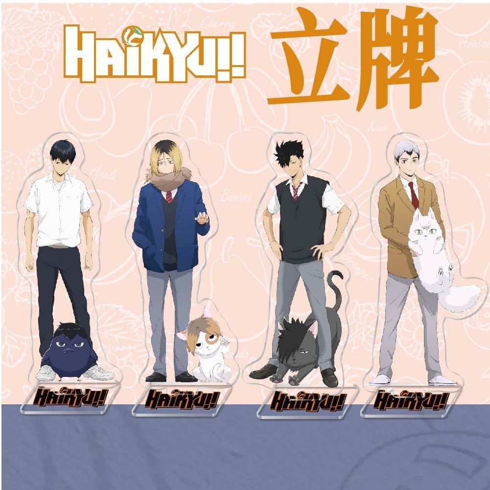 Haikyuu!! Acrylic Standing Card Creative Campus Gifts for Anime ...