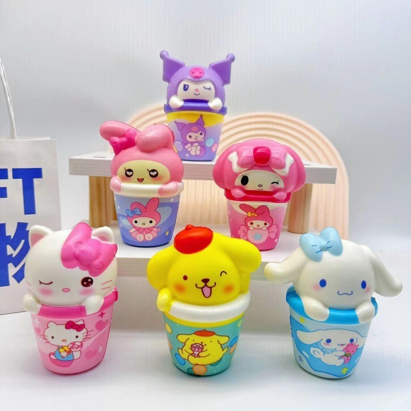 Cute Kuromi Sanrio Squishy Press Slow Rising Stress Relief Toys ...