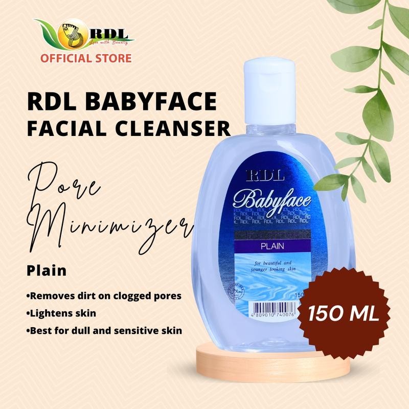 RDL Babyface Facial Cleanser Plain 150ml | Shopee Philippines