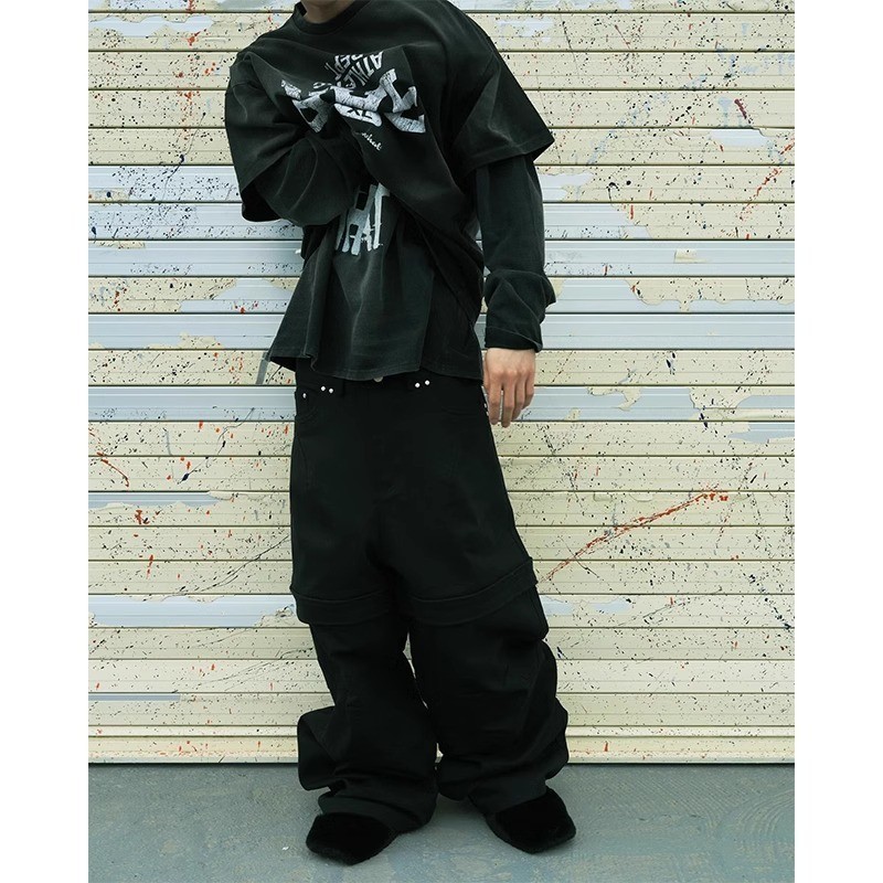 Far archive vibe Street Wear Flip Inverted Letter Printing Heavy ...