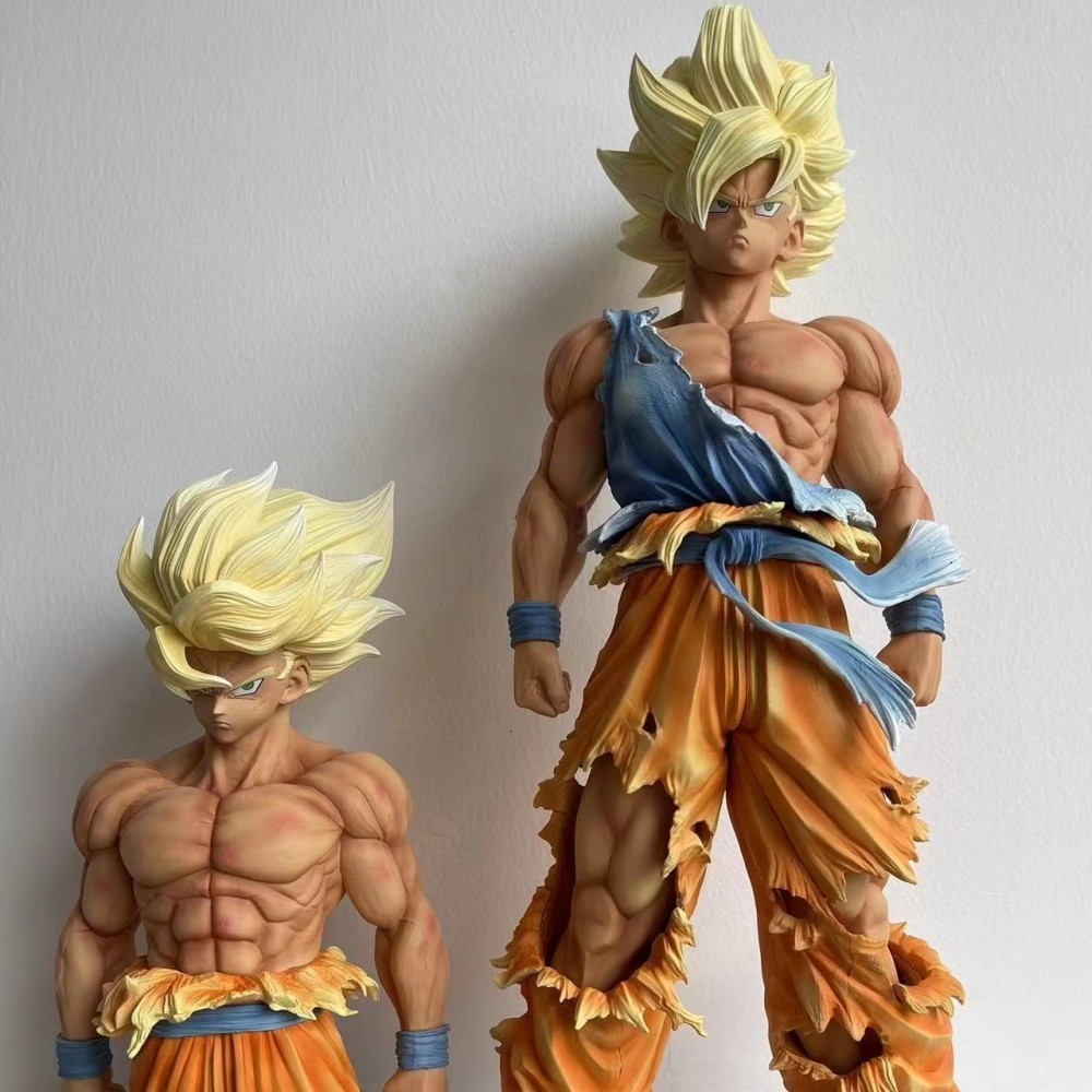 Odef Dragon Ball Hand-Made Airdrop Wireless First Super Goku Bust Head ...