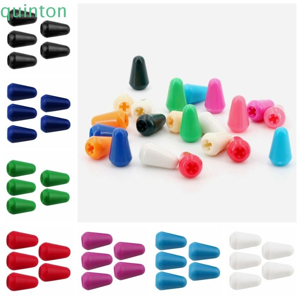 QUINTON 5Pcs Guitar Switch Knobs Tips, Pickup Selector Switches 5 Way Electric Guitar Pickup ...