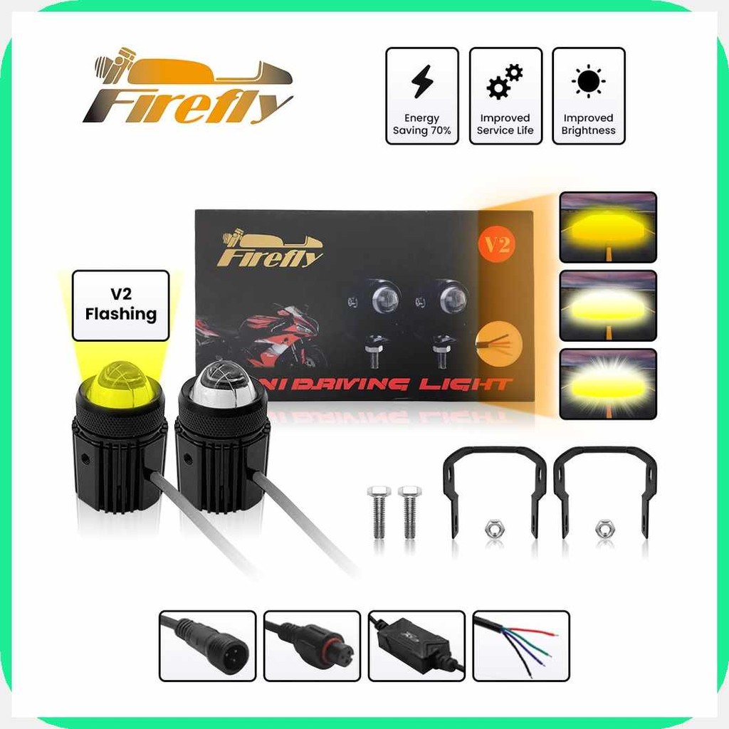 Firefly{hv@Mini-WDrivingf-LightR-V2+D-withO-Flashingc-Light#O.Firefly ...