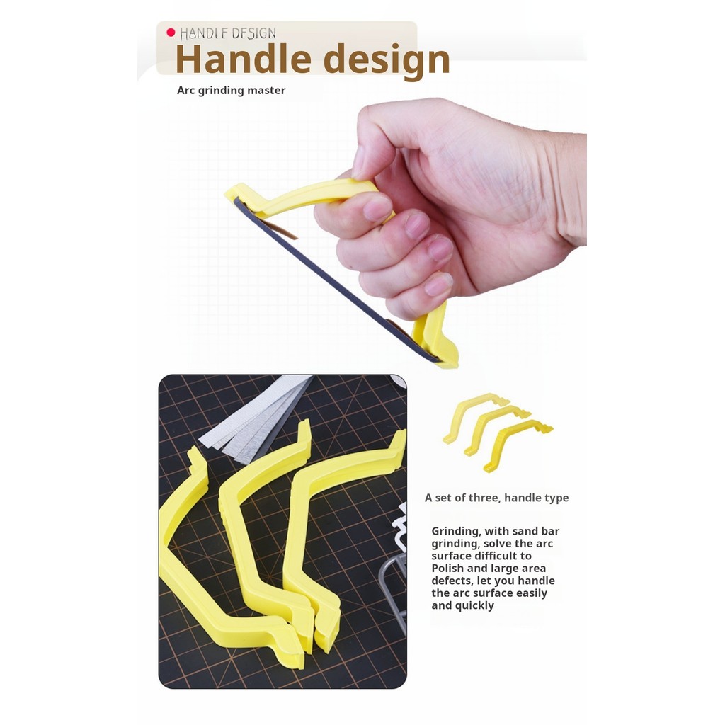 USTAR Hand Grinder Bow Shaper 91606 10cm for Gundam Gunpla GK DIY Mecha ...