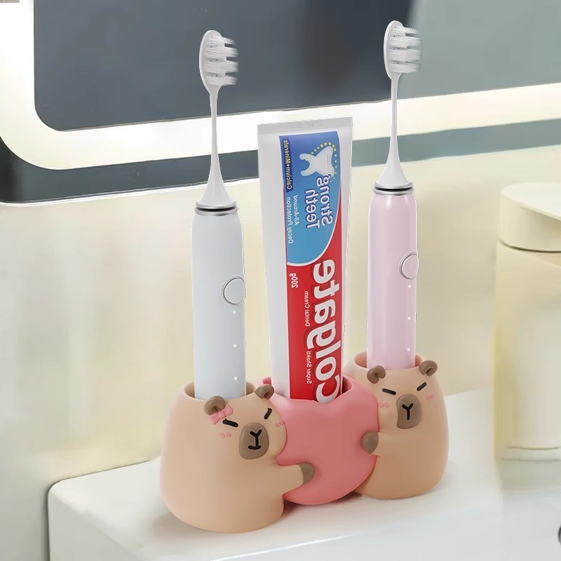 Toothbrush storage rack [1000 Person Collection] Bathroom Countertop ...