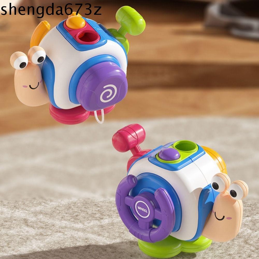 SHENGDA Switch Button Toys, ABS Polyhedral Baby Activity Cube Busy Ball ...