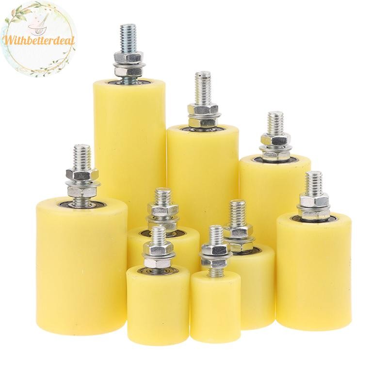 Withbetter 1Pc Thickened Slide Gate Nylon Guide Roller Steel Roller ...