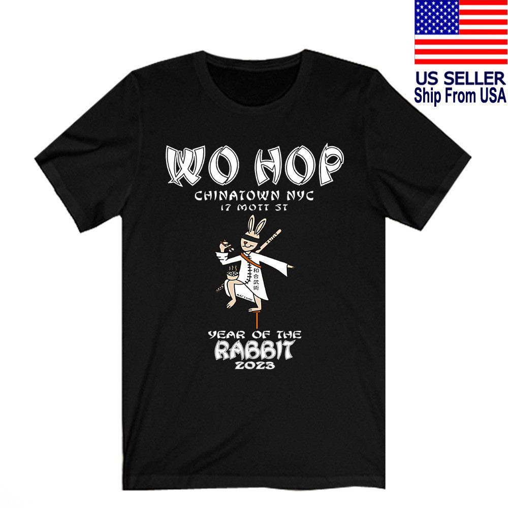 Wo Hop Restaurant Chinatown Men'S Black T-Shirt | Shopee Philippines