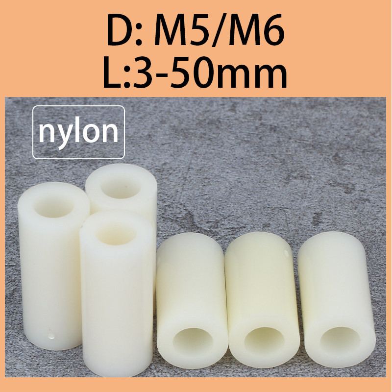 Aperture M5/M6, outer diameter 9/11mm, length 3-50mm, plastic cushion ...