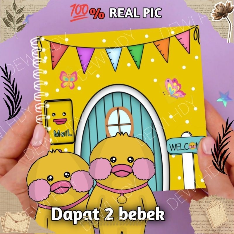 Viral paper duck paper Doll Just Play Already Cut Already Become TSS ...