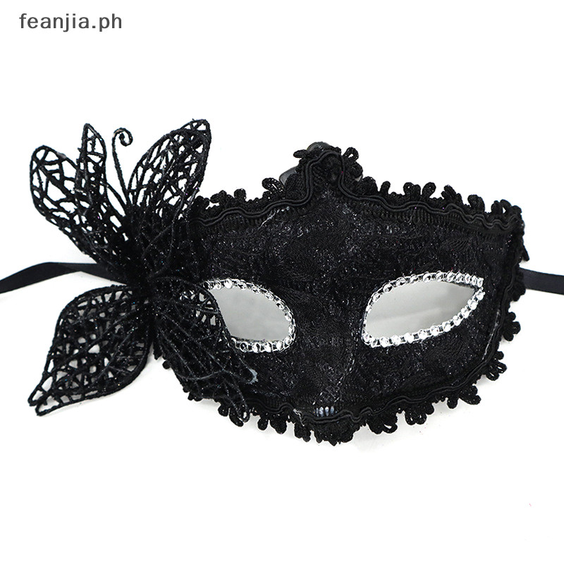 Shopee Fashion Venetian Masquerade Mask Women Girls Sexy Fox Eye Mask ...