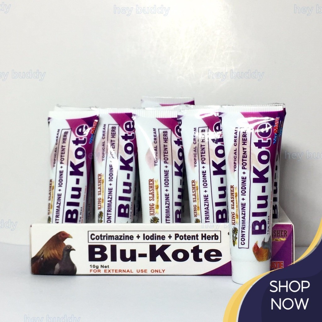 King Slasher Blu-Kote 10g Para sa Sugat, bulutong at tibak ng Manok ...