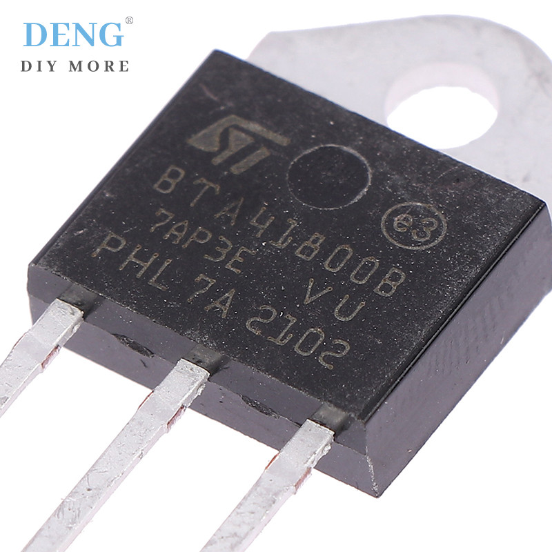 Deng 5pcs BTA41-800B BTA41800B BTA41 Triacs 40 Amp 800 Volt 40A 800V TO-3P Triac | Shopee ...