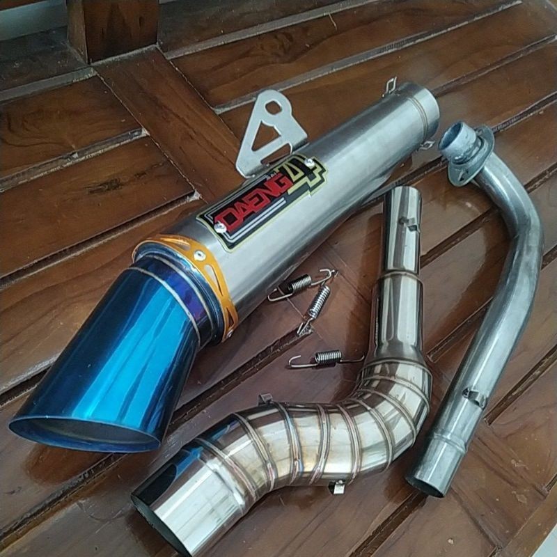 Highmount Daeng sai4 open pipe Xrm 125/Xrm 110 Wave 125 Wave 100/110 ...