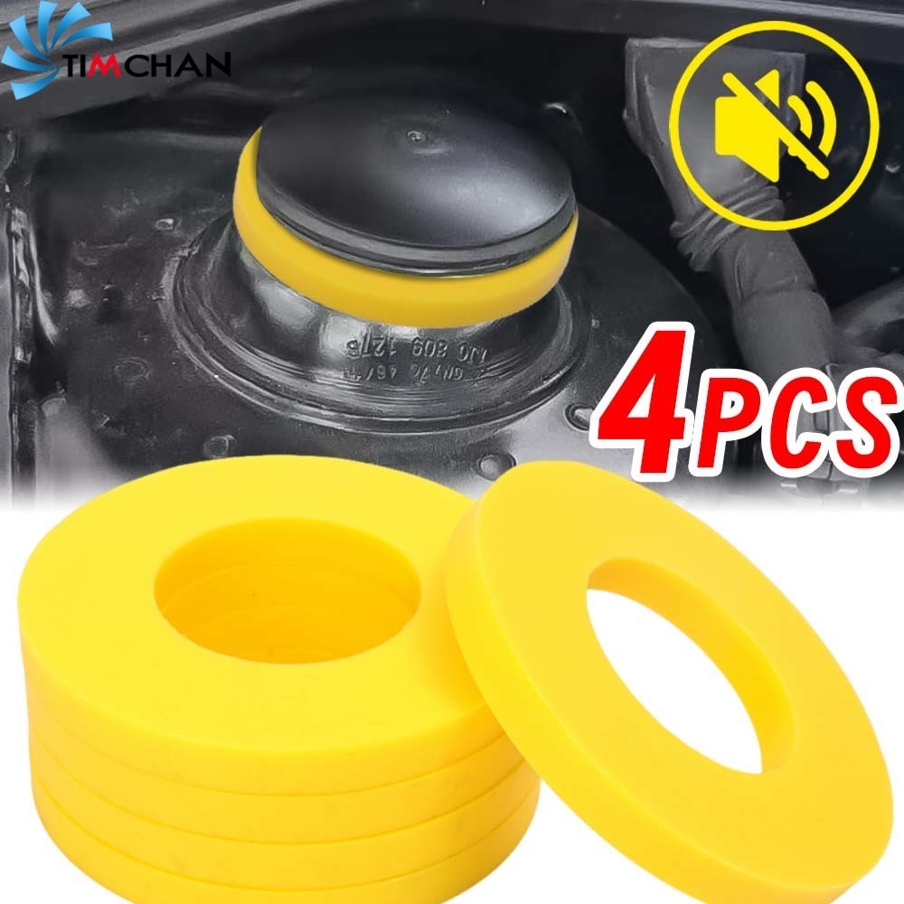 4PCS Automobile Gaps Suspension Rubber - Damping Buffer Cushion Mat ...