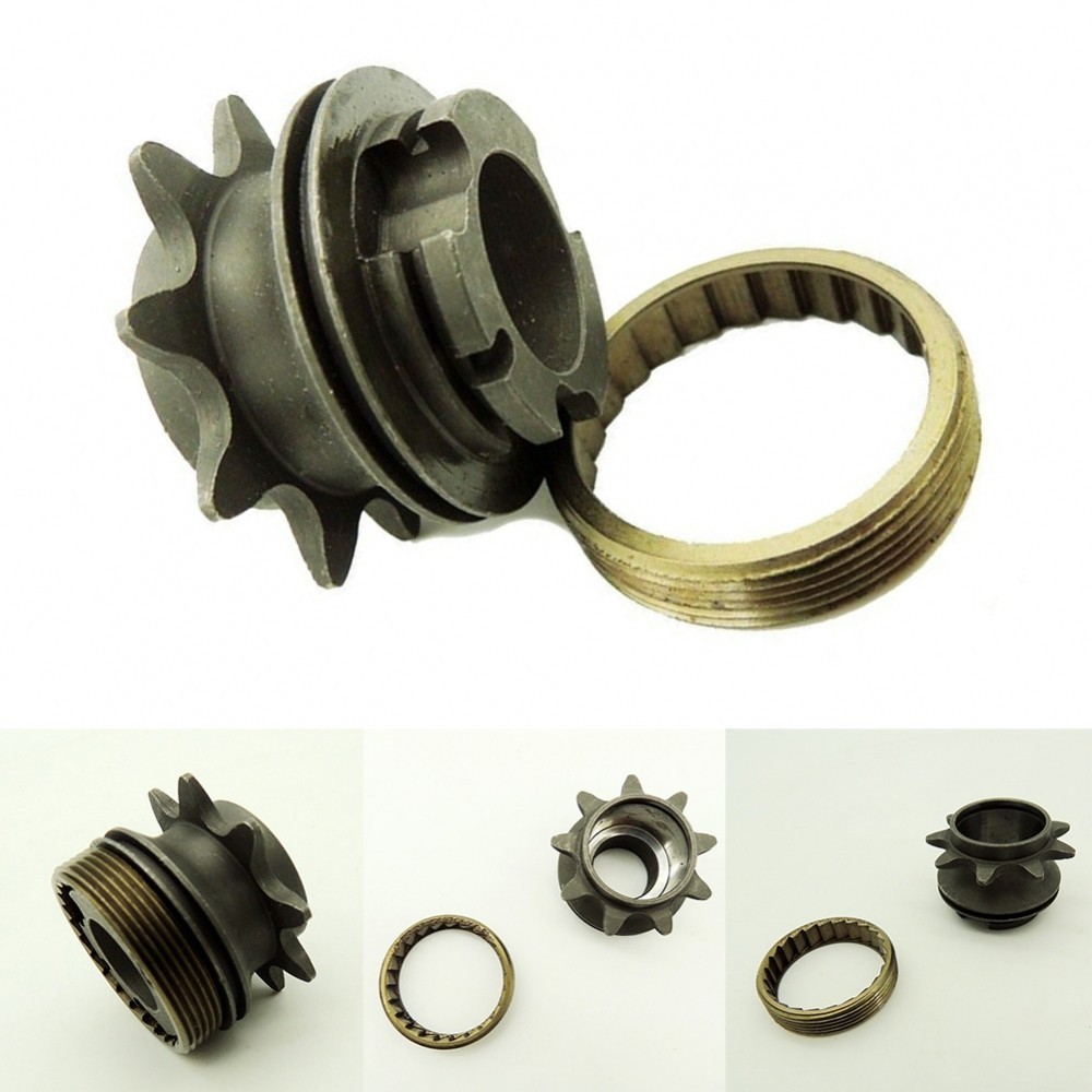 Replacement 9T Bearing Hub Bicycle Rear Cog for BMX Bikes and Single ...