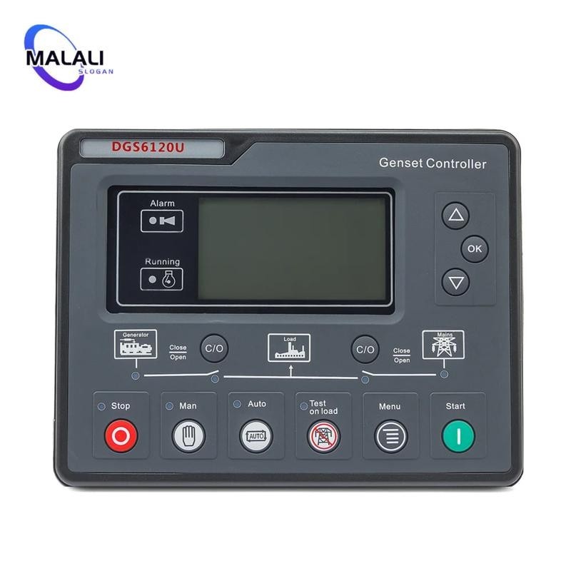 New 6110U 6120U Diesel Generator Controller AMF Auto Start Stop Control Module Panel Generator ...