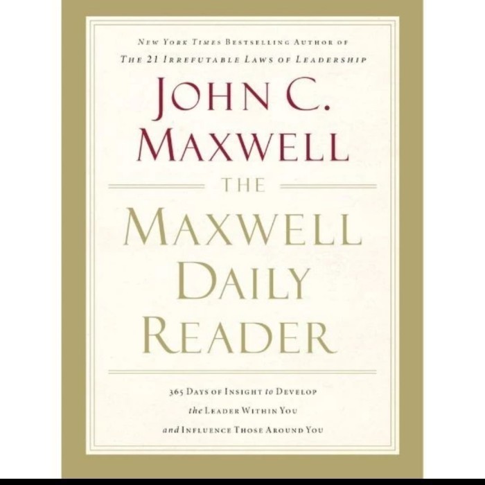 The maxwell daily reader book (Hardcover) | Shopee Philippines