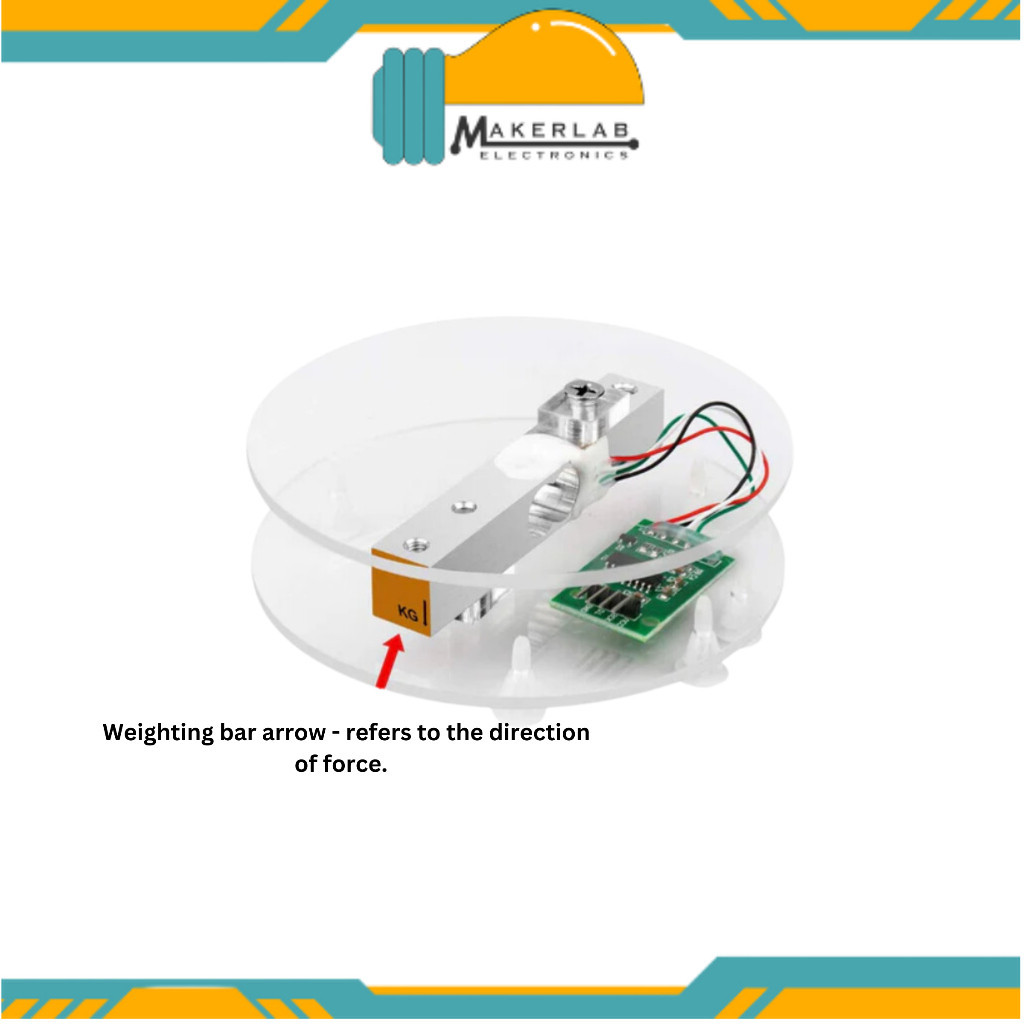 Weight Sensor Kit 3kg 5kg For Arduino Shopee Philippines