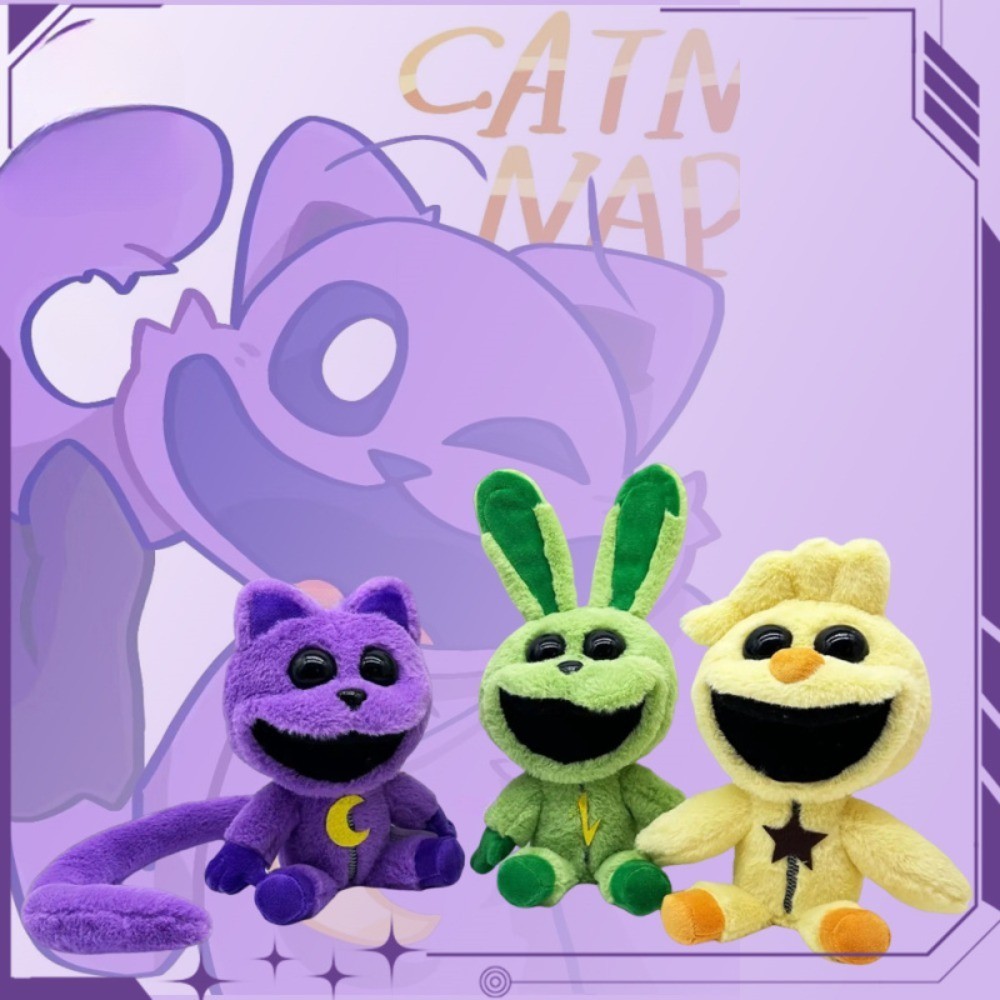 Smiling Critters Plush Toy Smiling Critters Horror Game Doll Terrifying ...