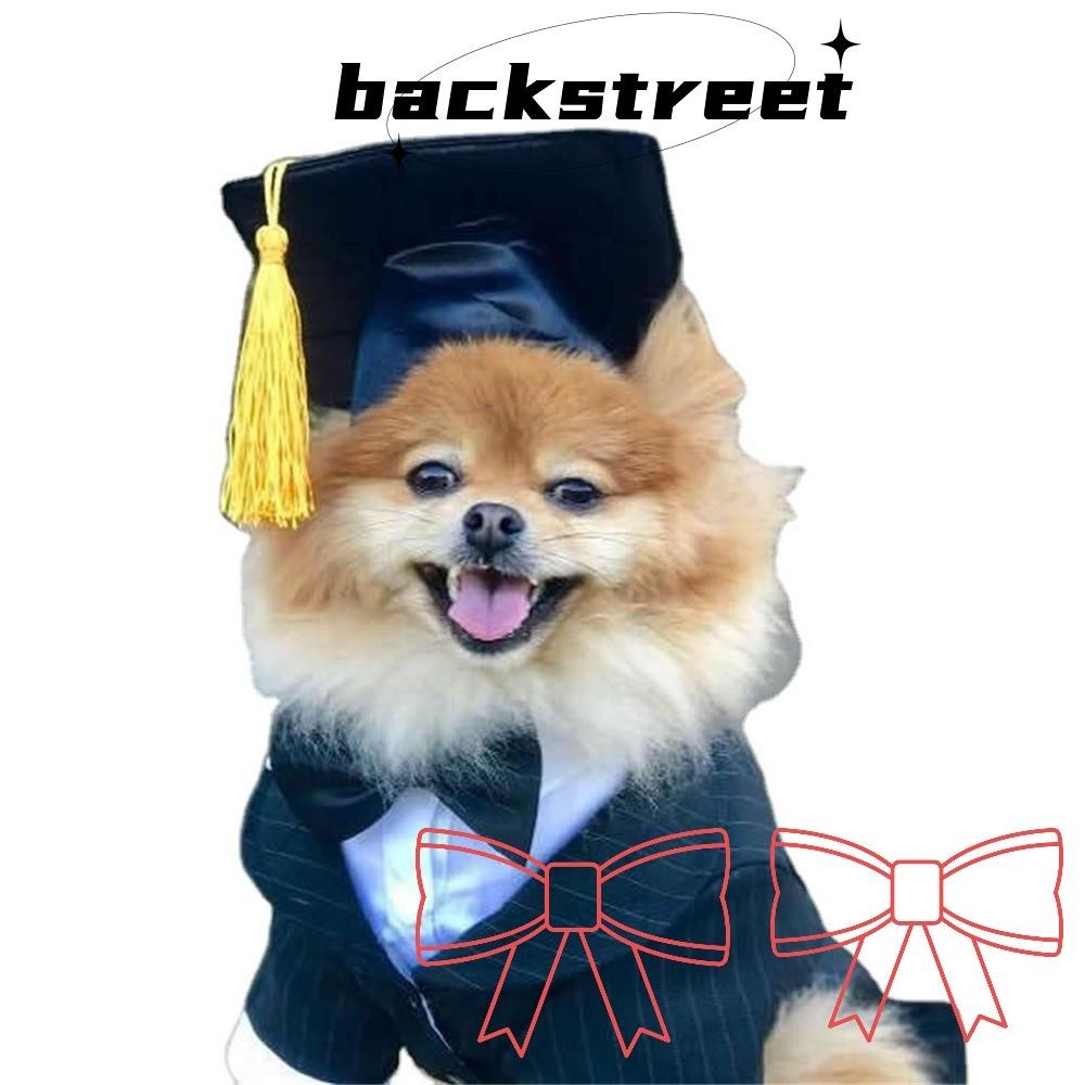 BACKSTREET Pet Graduation Caps Party Dress Cosplay Graduation ...