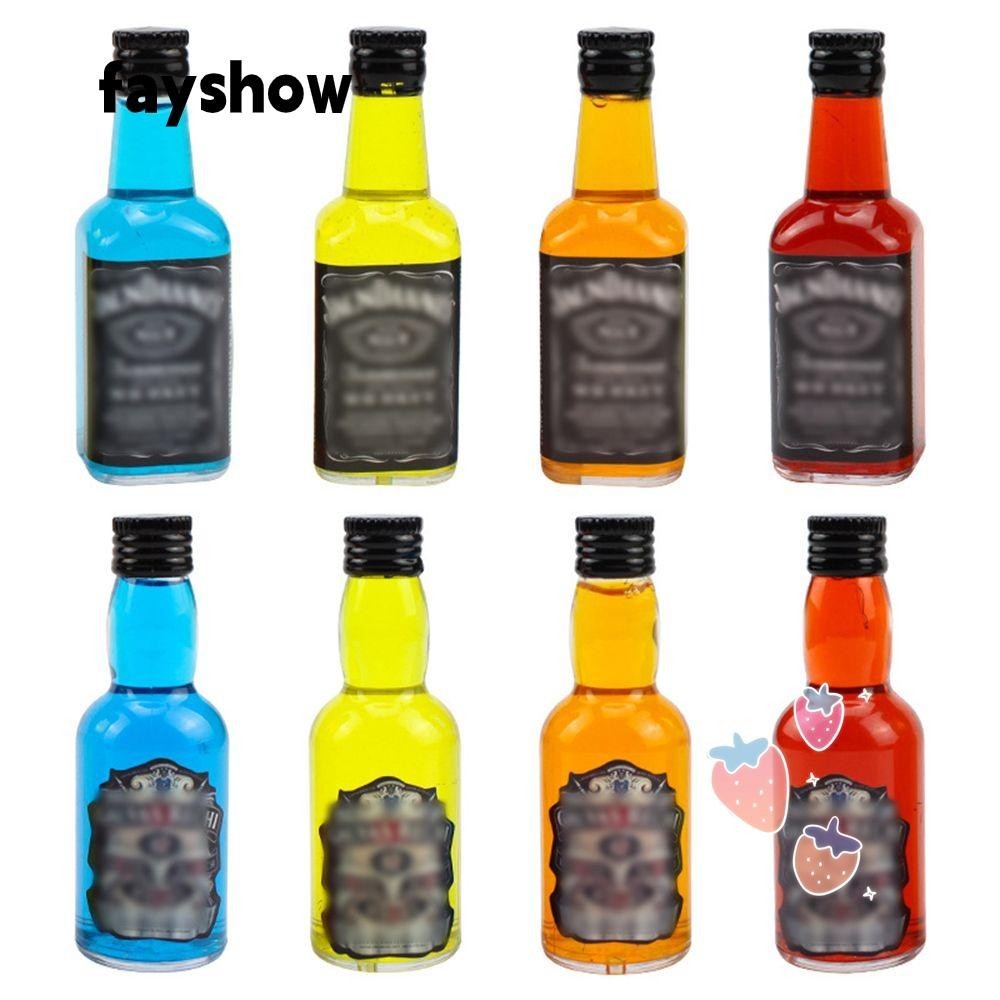 FAY Mini Bottles Wine Birthday Decoration Liquor Cake Topper | Shopee ...